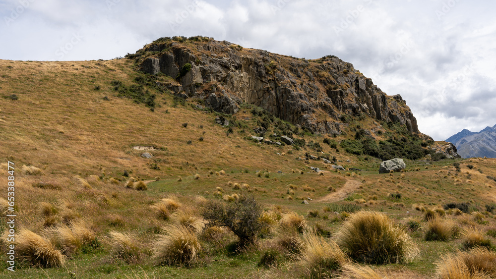 Edoras (Mount Sunday), New Zealand, Lord of the Rings filming location ...