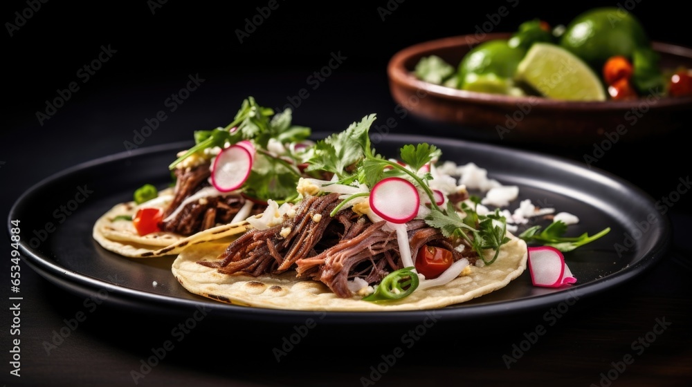 The enticing aroma of slowbraised short ribs permeates this gourmet ...