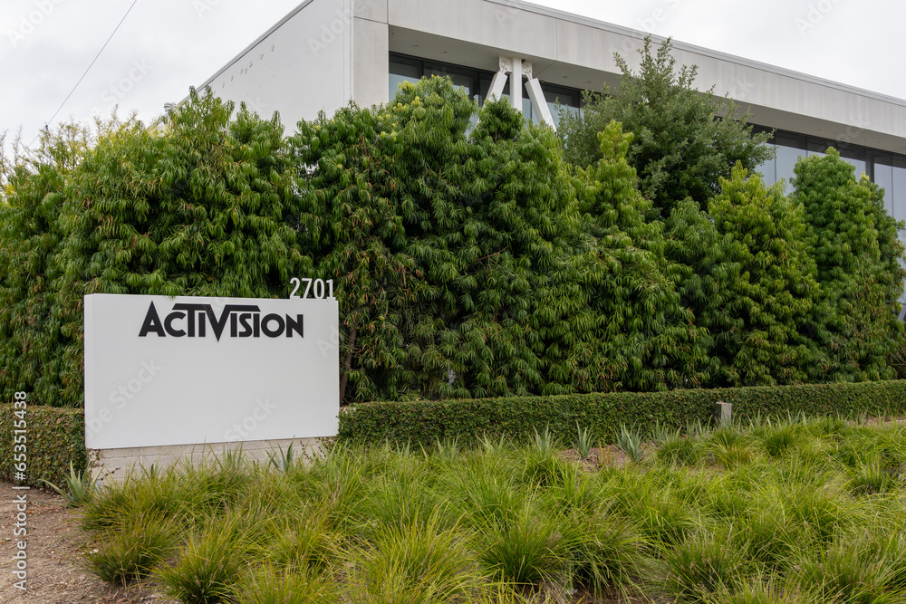 Activision Blizzard headquarters on Olympic Blvd, in Santa Monica, CA ...