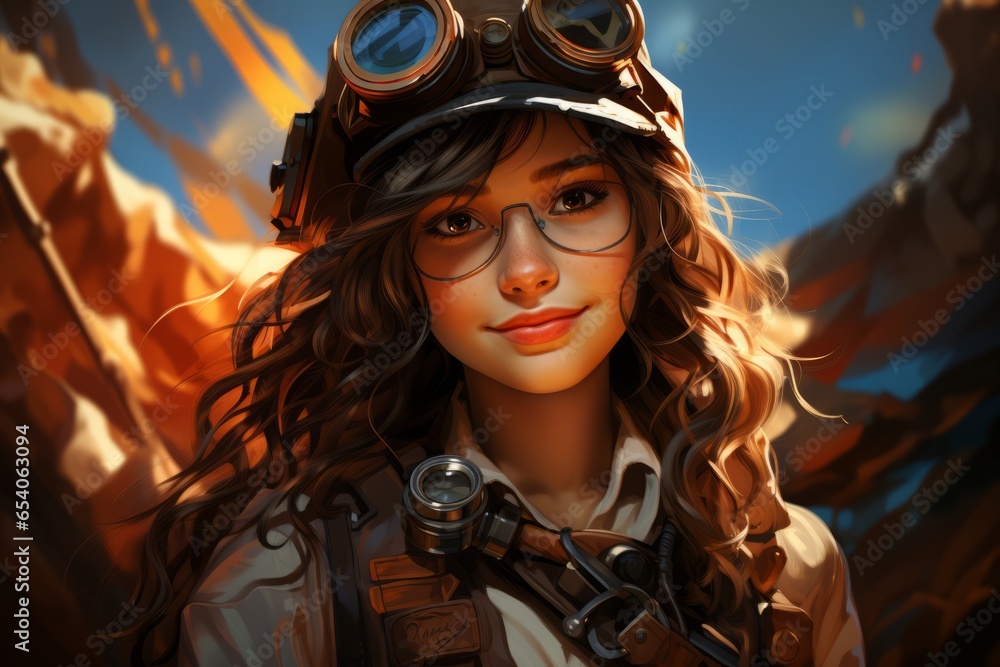 Steampunk Girl and Woman Fashion: Vintage, Retro, and Fantasy Styles ...