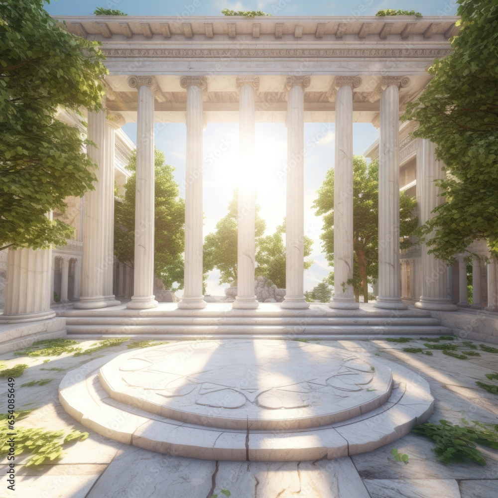 Ancient Greek Ruins Digital Backdrop Collection, Studio Backdrops ...