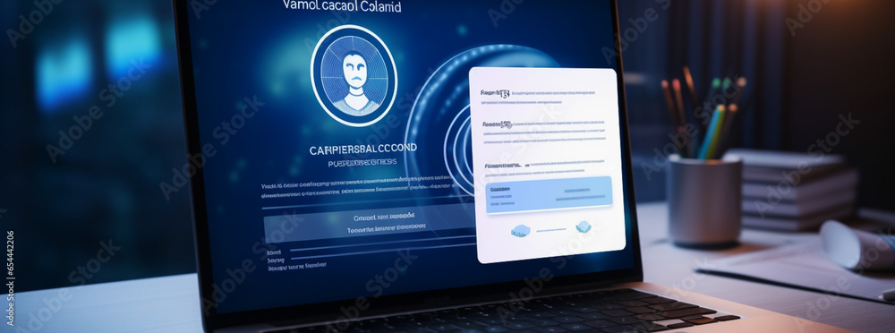 Professional digital online account sign up verification process and ...