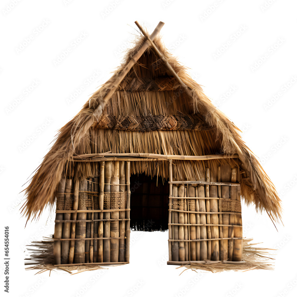 tribal thatched house png ,traditional thatched hut house isolated on ...