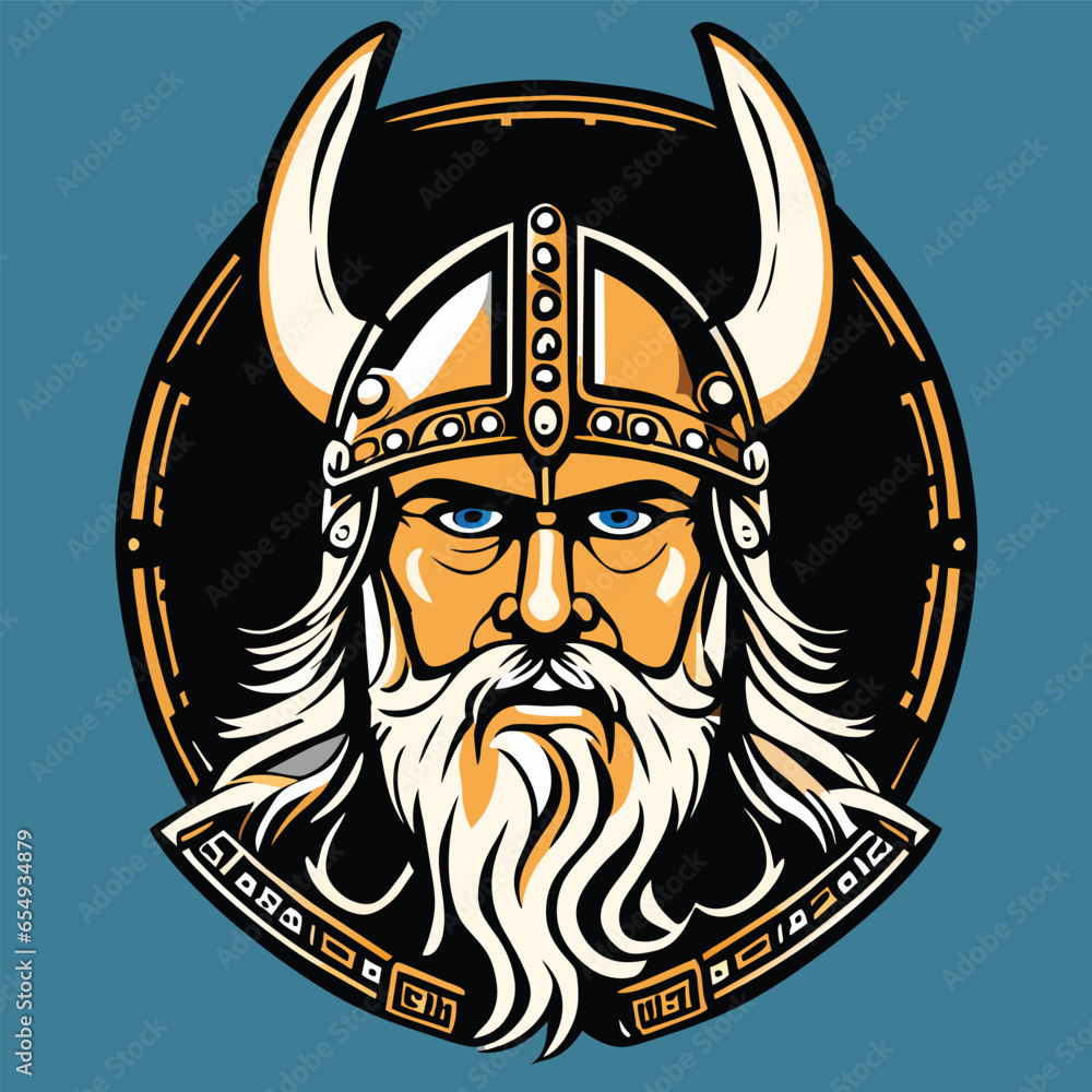 vector clipart of leif erikson Stock Vector | Adobe Stock