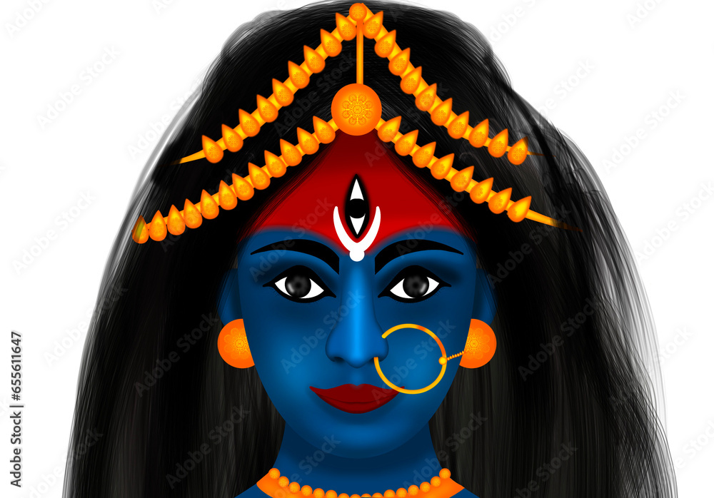 Mahakali - is the Hindu goddess of time and death in the goddess ...