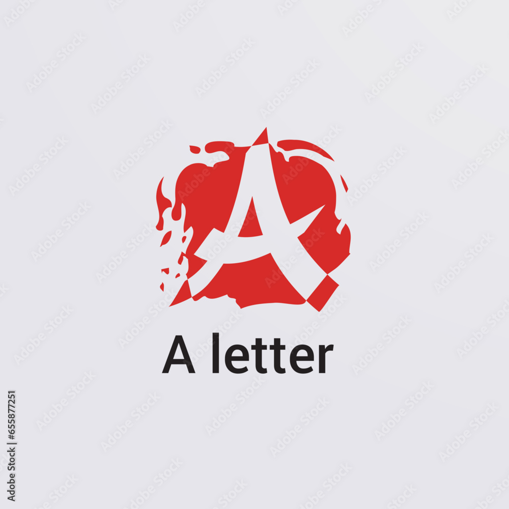 Icone Lettre A pour Design Logos, Symbole, Illustration Pictogramme ...