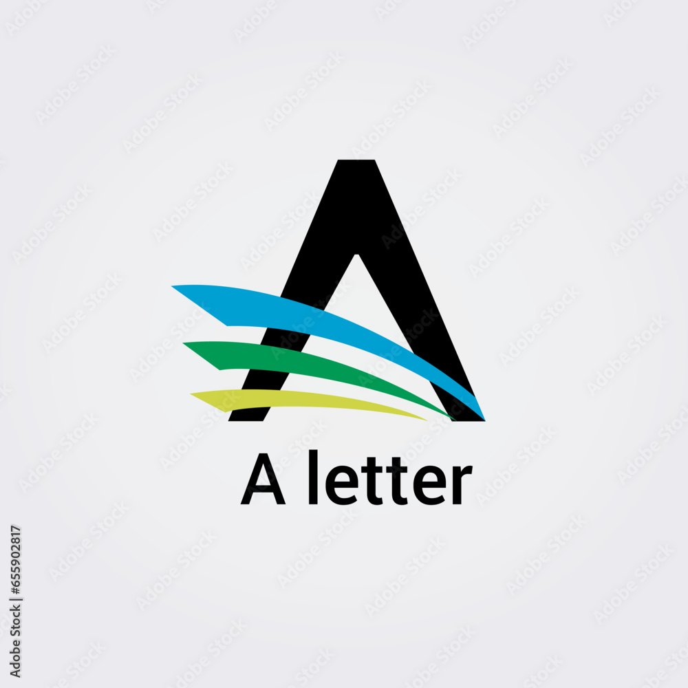 Icone Lettre A pour Design Logos, Symbole, Illustration Pictogramme ...