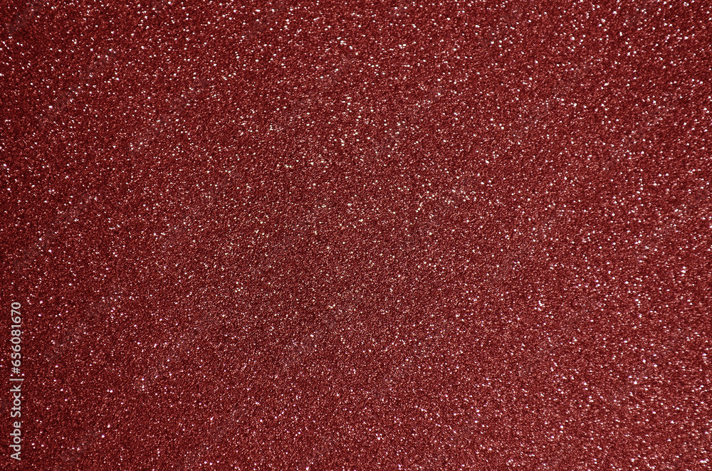 Fondo de brillos / textura glitter de color rojo. Se puede usar como ...