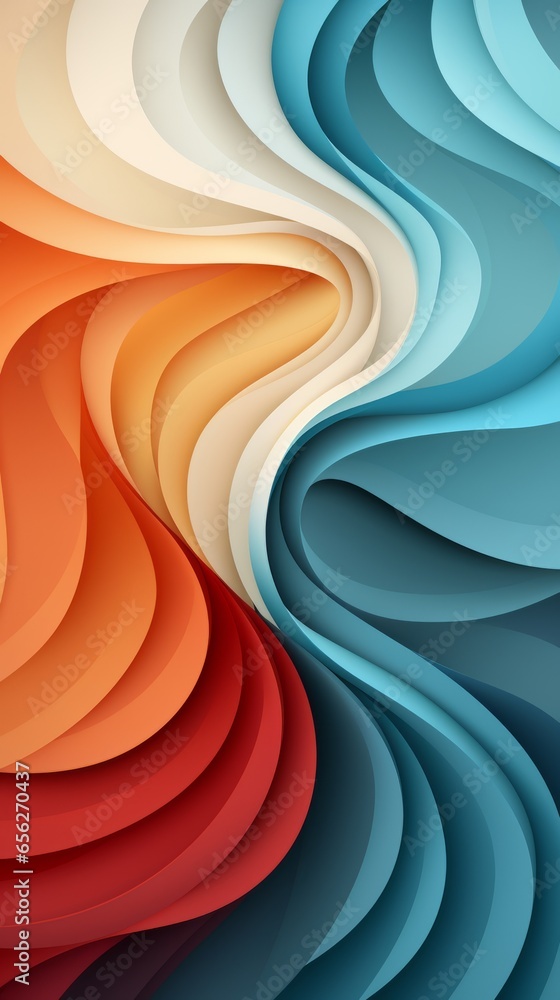 Ilustración de Stock Wallpaper of a Simple Spiral in a Subdued Color ...