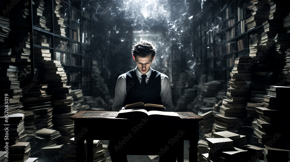 Ilustração The person contemplates the idea of familiarity and its ...