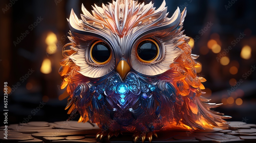 Cute And Adorable fantasy owl Bird-of-Paradise Sparrow , Background Images , HD Wallpapers ...