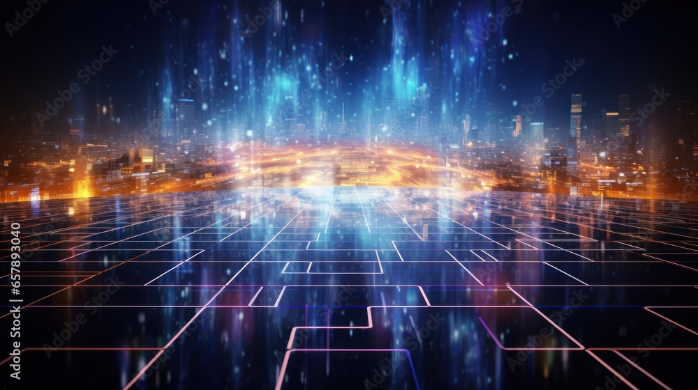 abstract background that represents the limitless possibilities and ...