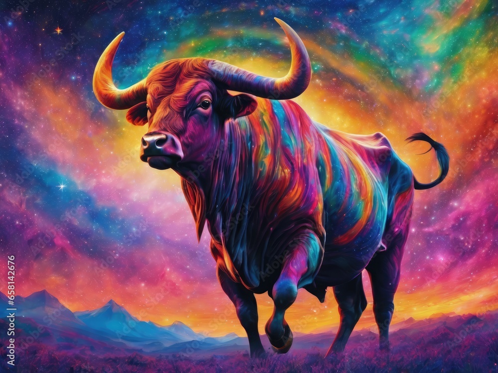 Mythical animals, zodiac signs created by AI Stock Illustration | Adobe ...