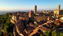 Volterra Sunset Free Stock Photo - Public Domain Pictures