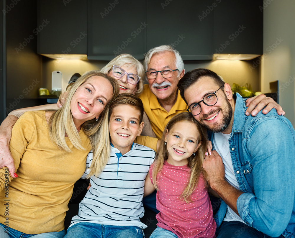child family portrait woman mother man father grandmother daughter ...
