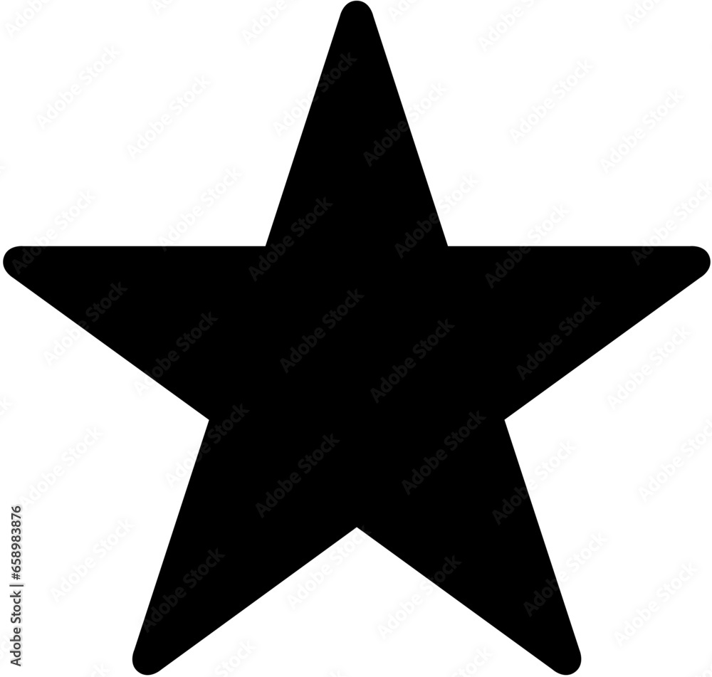 Star vector icons. Set of star symbols isolated. Vector file Stock ...