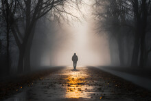 Sad Man And Rain Free Stock Photo - Public Domain Pictures