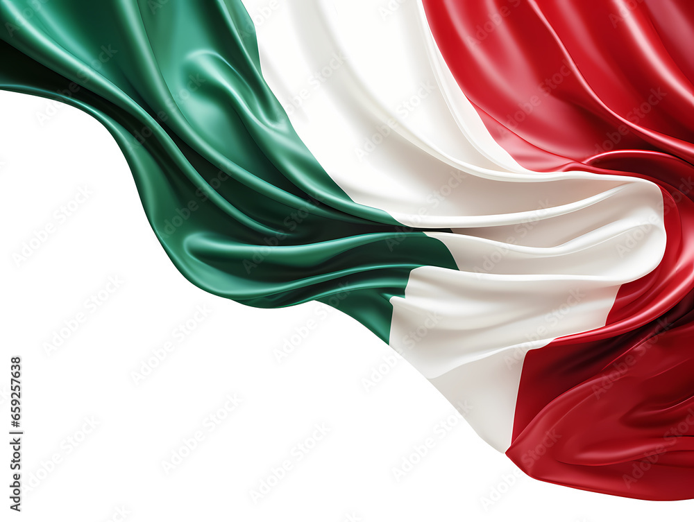 Mexican flag corner border Stock Illustration | Adobe Stock