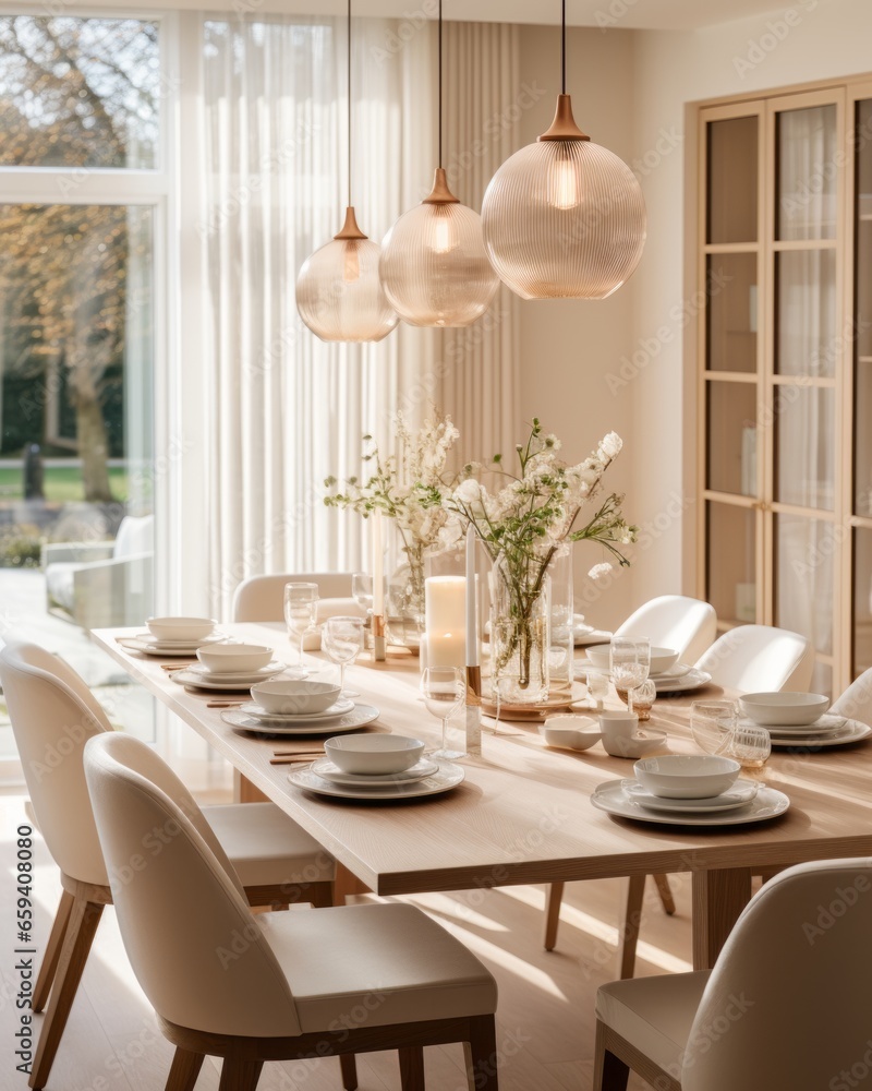 close up dining room interior design concept cosy relax leisure design ...