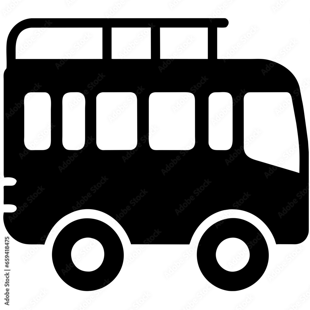 เวกเตอร์ Stock Vector icon. Guide to transportation symbols. Travel ...