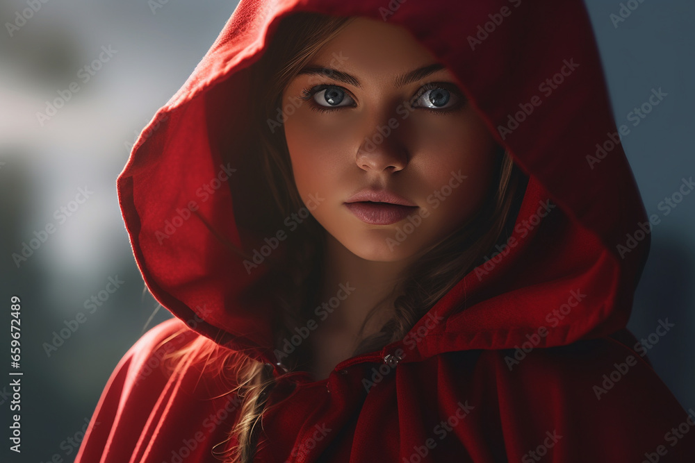 Little Red Riding Hood. A Fairy Tale, by Charles Perrault, the Brothers ...