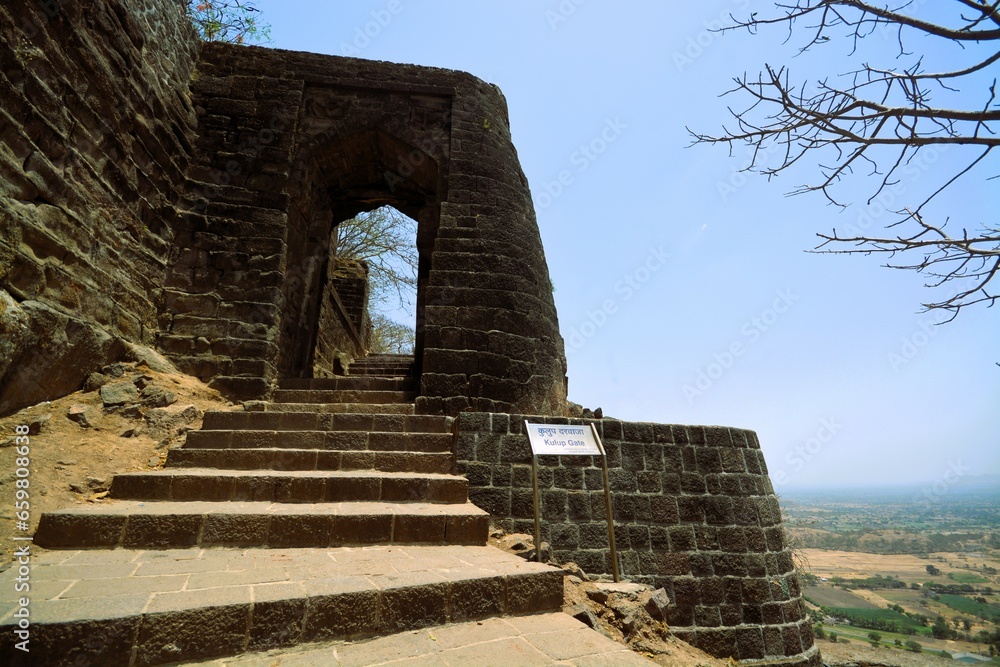 shivneri fort Monument chatrapati shivaji maharaj Stock Photo | Adobe Stock