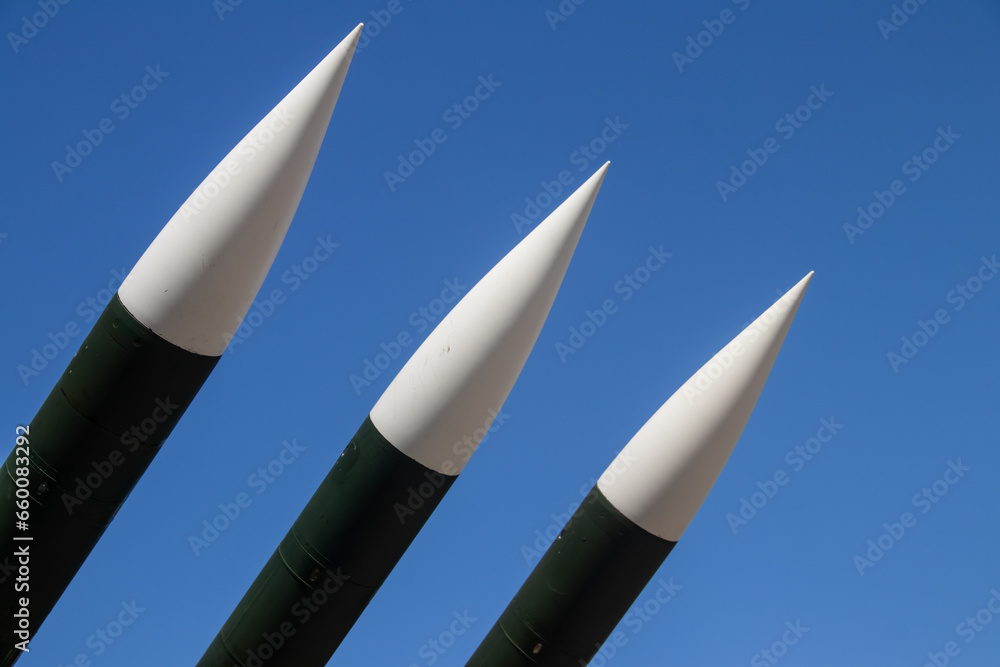 Mobile surface-to-air missile rocket launcher system, weapons for mass ...