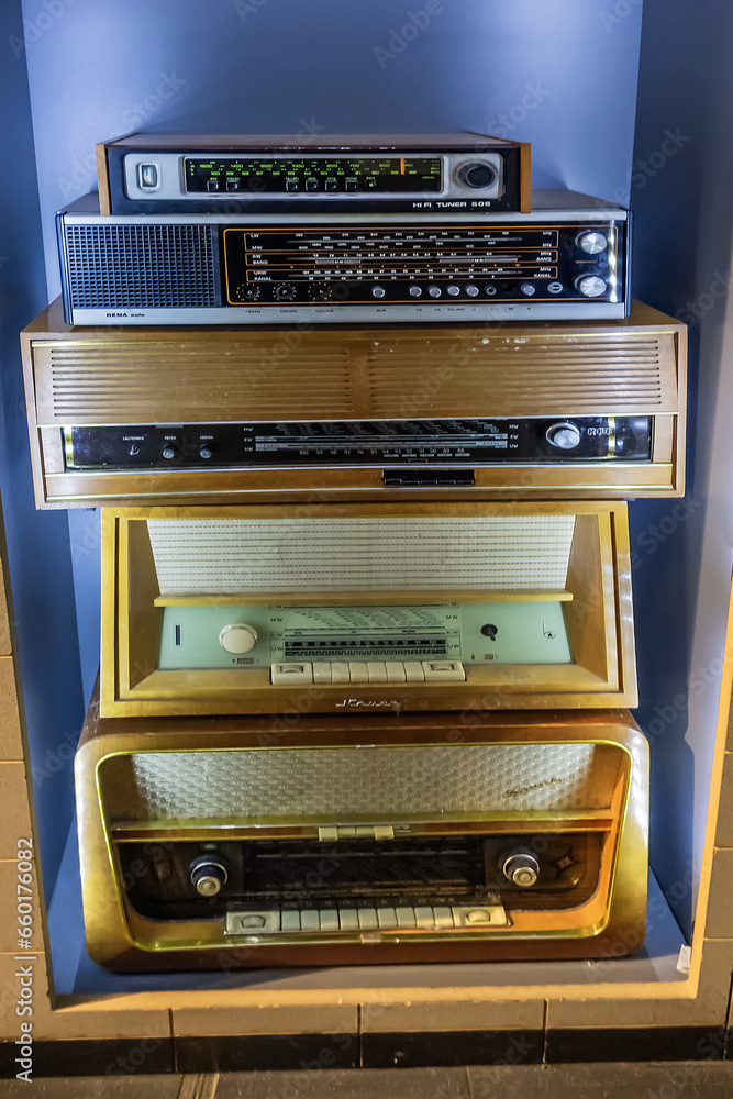 DDR Museum or GDR Museum (2006) located at the river Spree, opposite ...