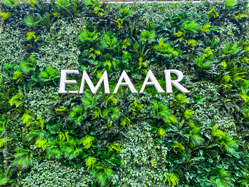 Istanbul, Turkey - May 19, 2023: Emaar Square Mall, Uskudar. Emaar ...