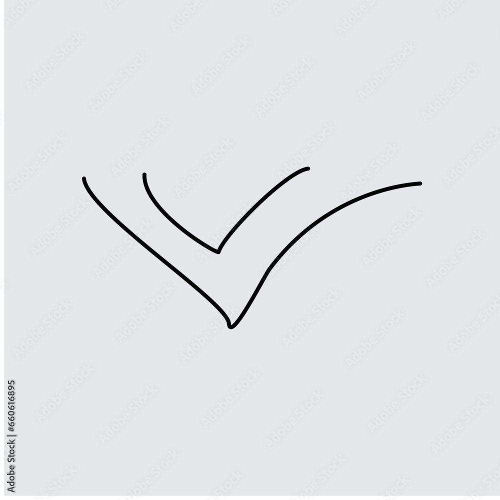 Vector set of hand-drawn cute cartoony expression sign doodle line ...