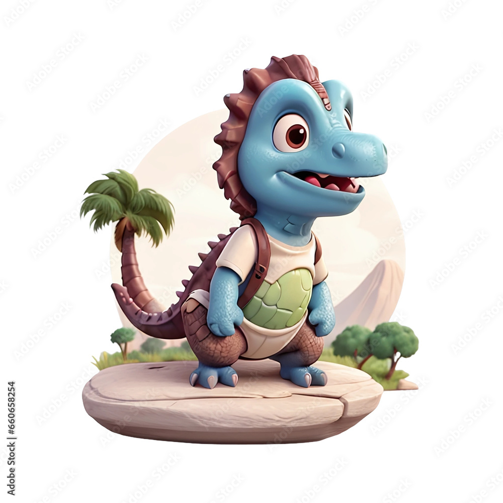 Cute Dinosaur Dino Birthday Png Clipart Sticker, Mamasaurus t rex ...