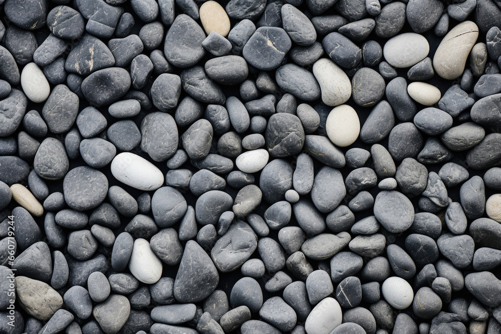 Texture of Pebble Concrete with a predominantly black color, accented ...