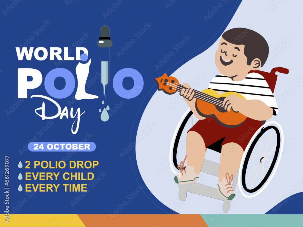 World Polio day is observed every year on October 24, poliomyelitis is ...