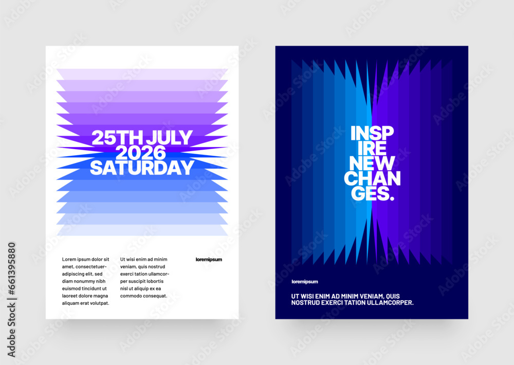 Simple corporate layout template for events, companies or any business ...