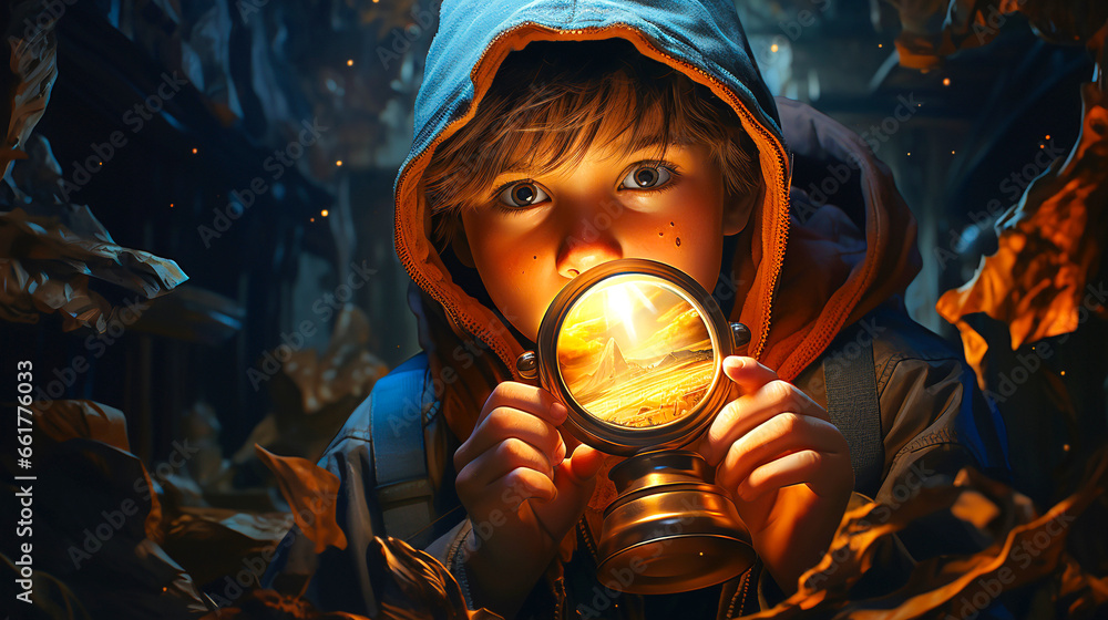 The Inquisitive Explorer: Uncovering Mysteries in the Enchanting Cave ...