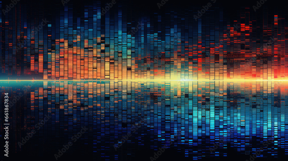 Colorful Retro VHS Scanlines Texture Meet Modern Glitches, TV Signal ...