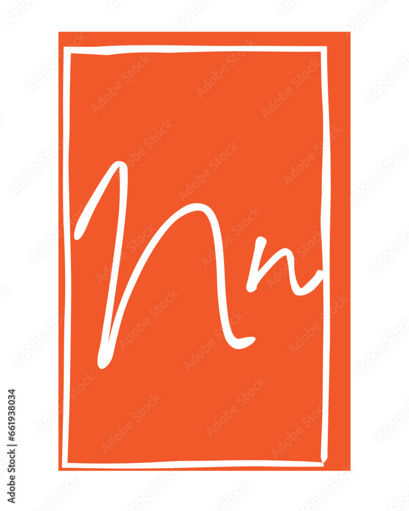 English alphabets vector art. Isolated alphabets for flashcards for ...