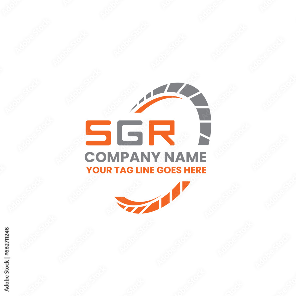 SGR letter logo vector design, SGR simple and modern logo. SGR ...