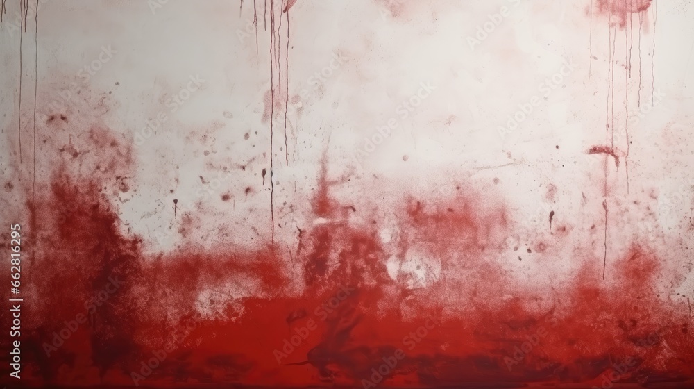 Red background, Scary bloody wall. white wall with blood splatter for ...