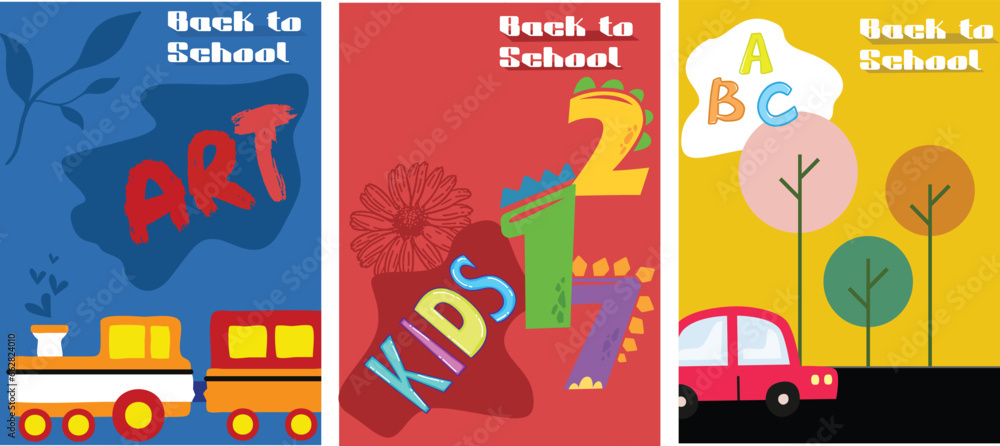 Vector de Stock Staff equipment template of flyear, magazine, poster ...