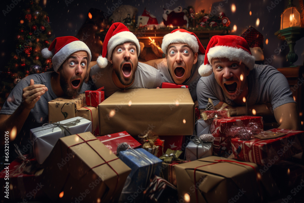 friends participated in a Secret Santa gift exchange, where they had to ...