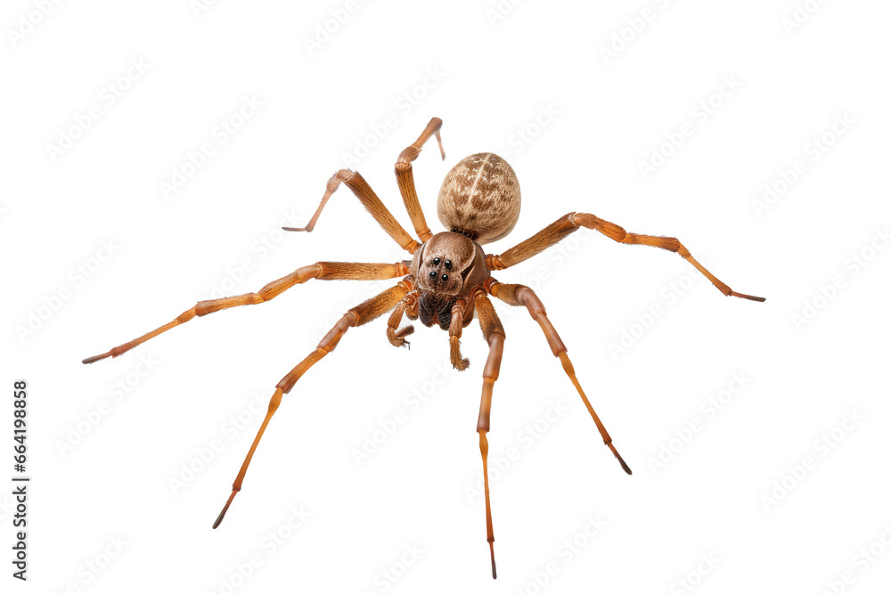 Brown recluse spider Loxosceles reclusa Stock Illustration | Adobe Stock
