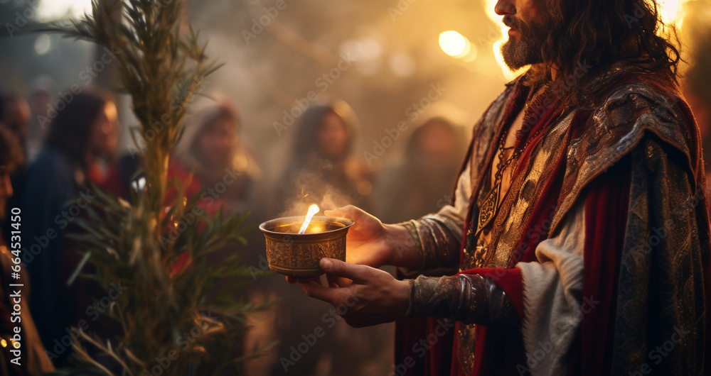 Reenactment of Mithraic Rituals in Honor of the Solstice, The Roman ...