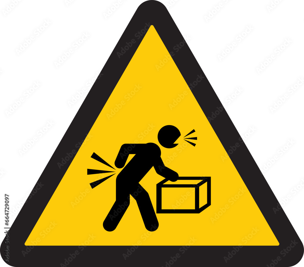 lesion de espalda, levantar objetos pesados, riesgo de lesion ...