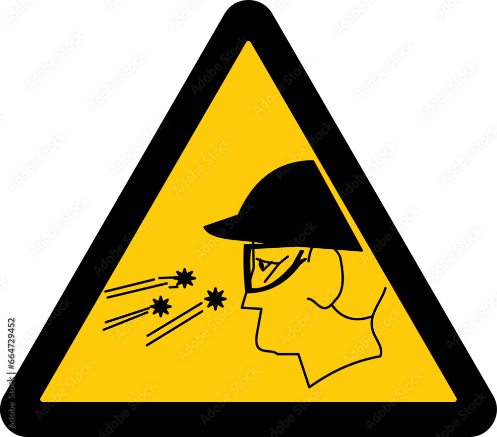 proyeccion de particulas, gafas de seguridad, elementos de protección ...