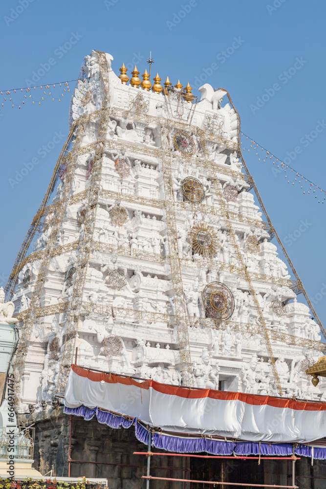 Devotee visit to Tirupati Balaji temple or Venkateswara Temple, The ...