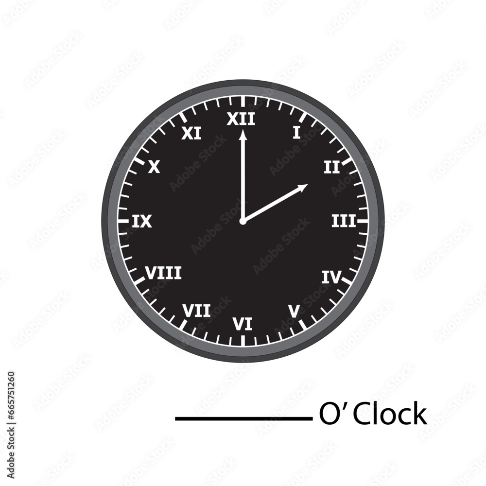 Telling the time, Roman number clock. write the time shown on the clock ...