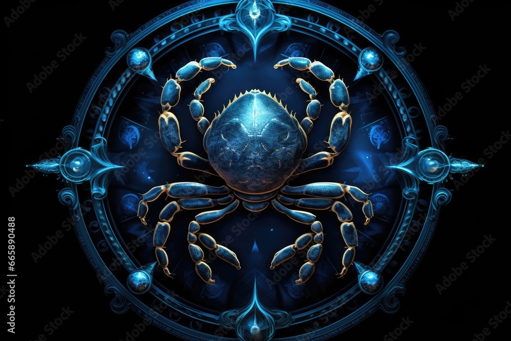 Zodiac Cancer Symbol Cancer Crab Cancer is an astrological sign. The ...