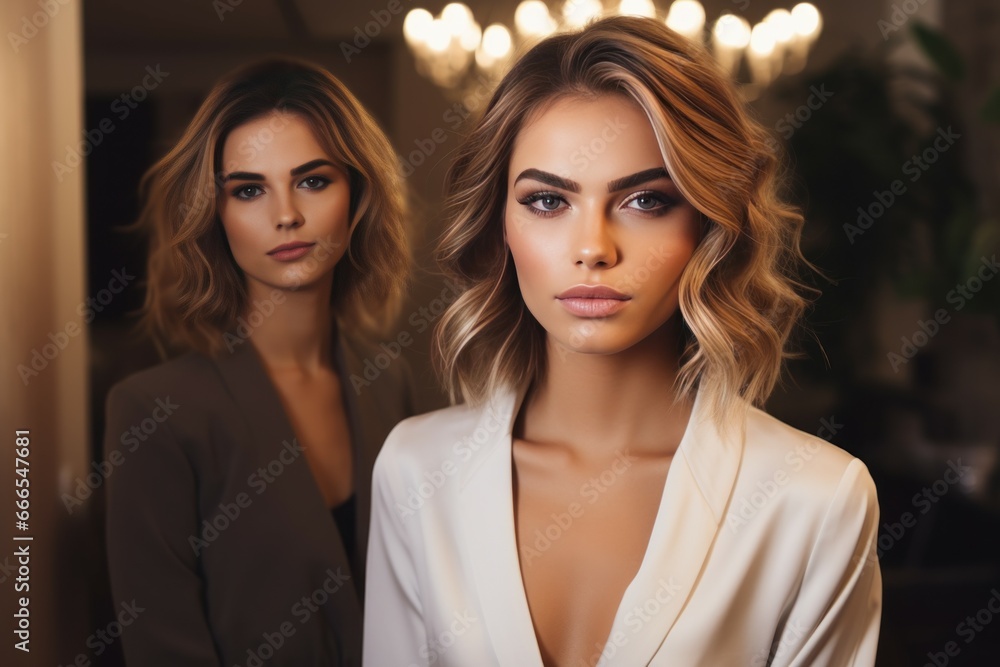 Professional makeup specialist working with celebrities. Female ...