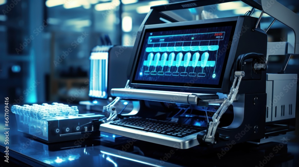 Medical Lab Equipment: "A labeled diagram of a polymerase chain ...
